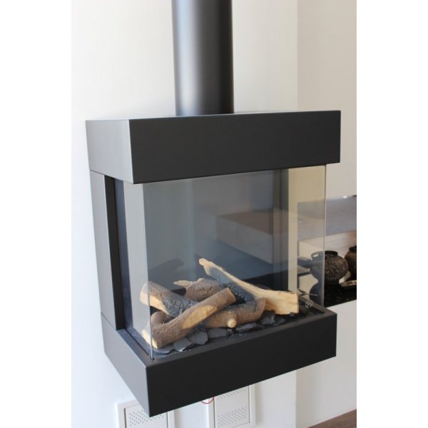 Stufa a gas 3 lati sospesa - Barzotti