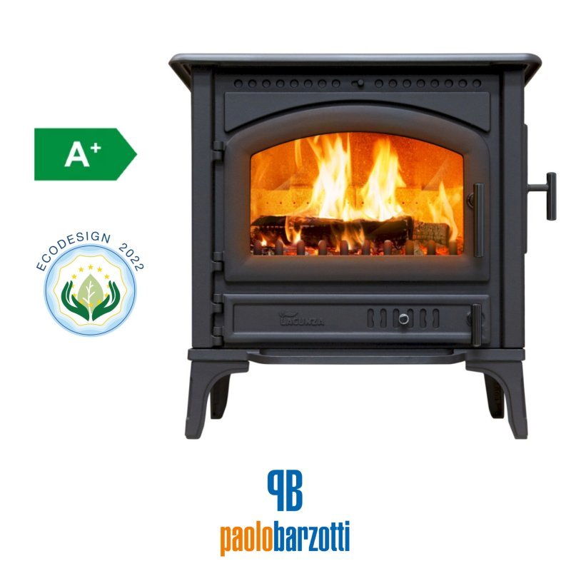 Stufa a legna in ghisa Levante - Barzotti